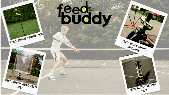 Tennis Feed Buddy Ball Machine