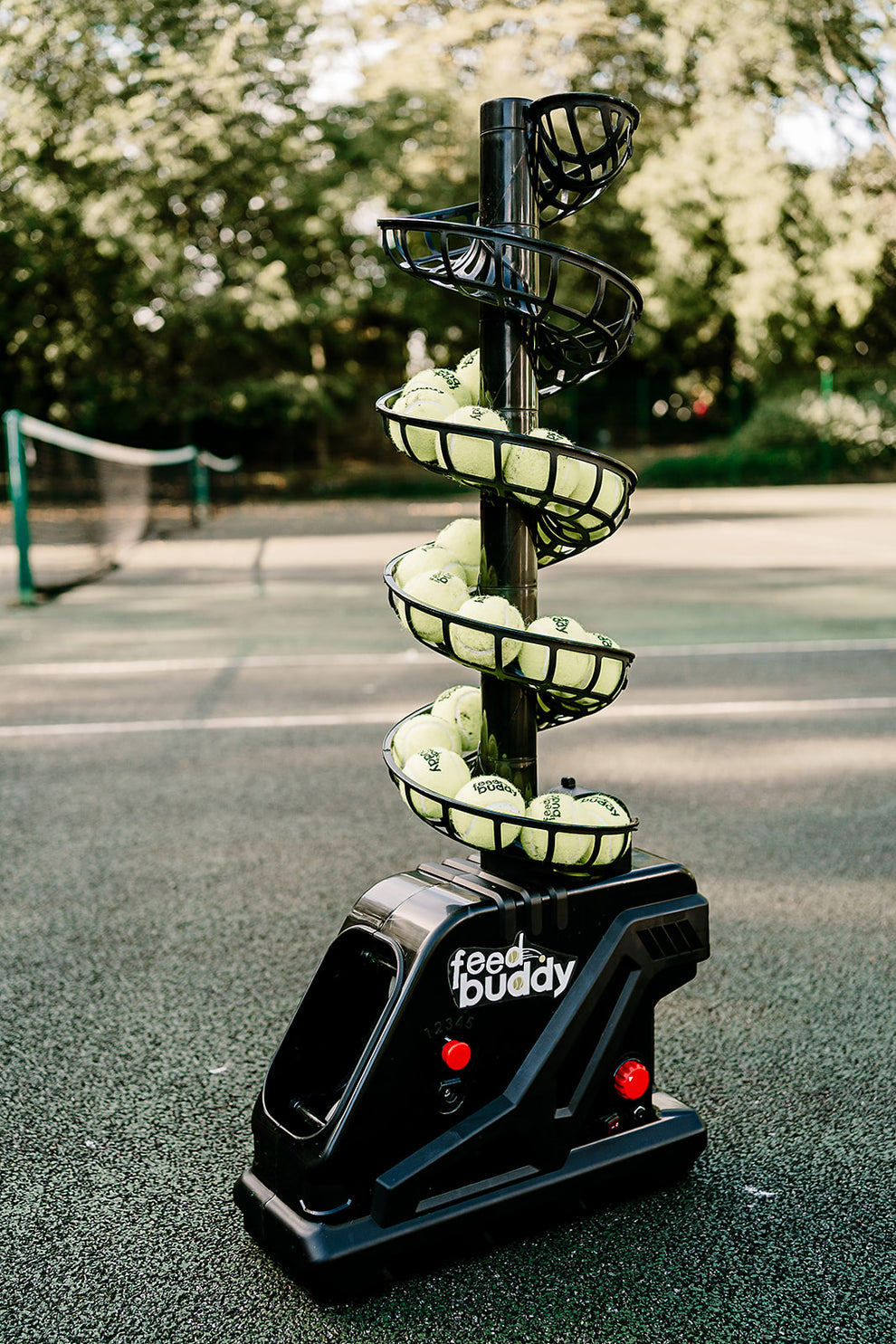 FEED BUDDY PRO - Automatic Tennis Ball Machine – Tennis Feed Buddy