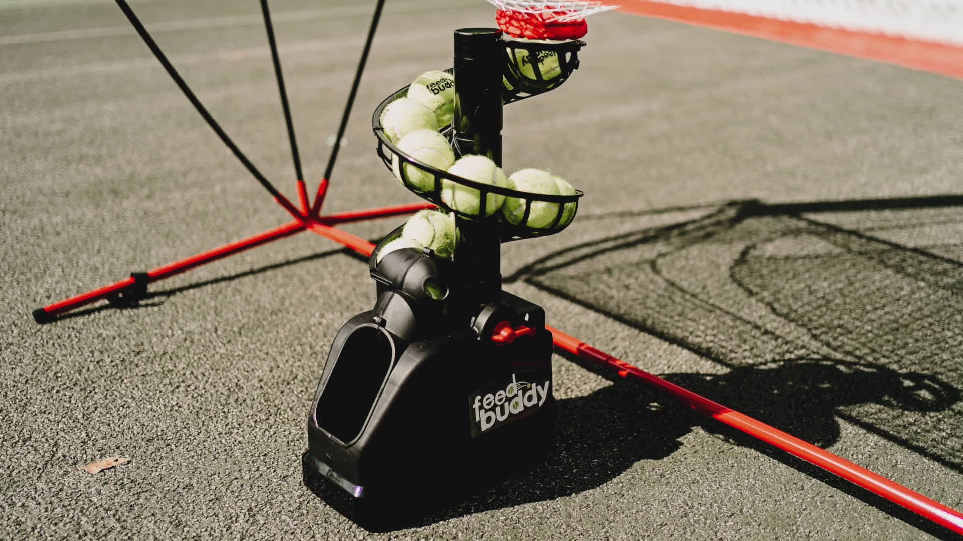 Tennis Feed Buddy Ball Machine